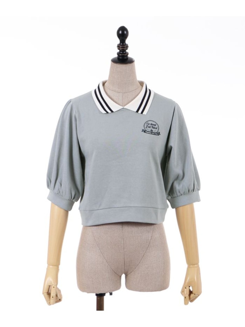 【楽天市場】【SALE／42%OFF】マリンデザイン襟付カットPO axes femme POETIQUE アクシーズファム トップス カットソー・Tシャツ ブルー パープル ホワイト【RBA ...