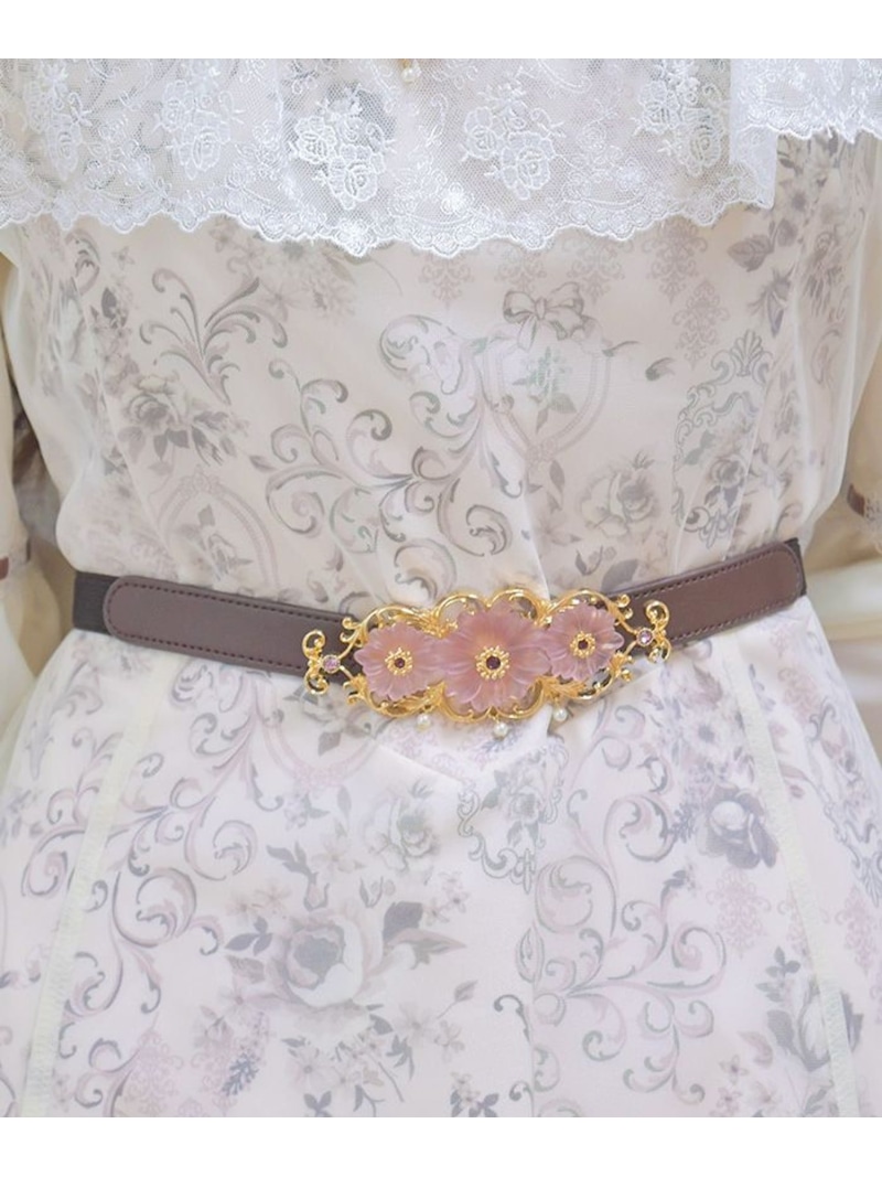 【楽天市場】【SALE／28%OFF】ホマイカフラワー細ゴムベルト axes femme アクシーズファム ファッション雑貨 ベルト シルバー ゴールド【RBA_E】[Rakuten ...