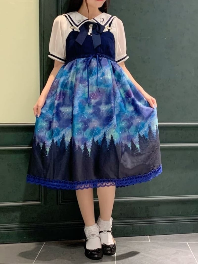 【楽天市場】【SALE／57%OFF】ミルキーウェイキャミOP axes femme POETIQUE アクシーズファム ワンピース・ドレス シャツワンピース パープル ブラック ブルー ...