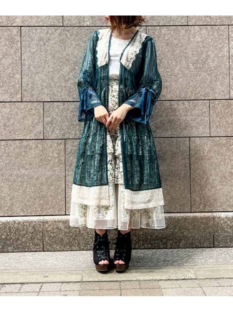 【楽天市場】【SALE／69%OFF】リュクスレースガウン axes femme アクシーズファム トップス カーディガン ブラック ブルー ホワイト【RBA_E】[Rakuten ...