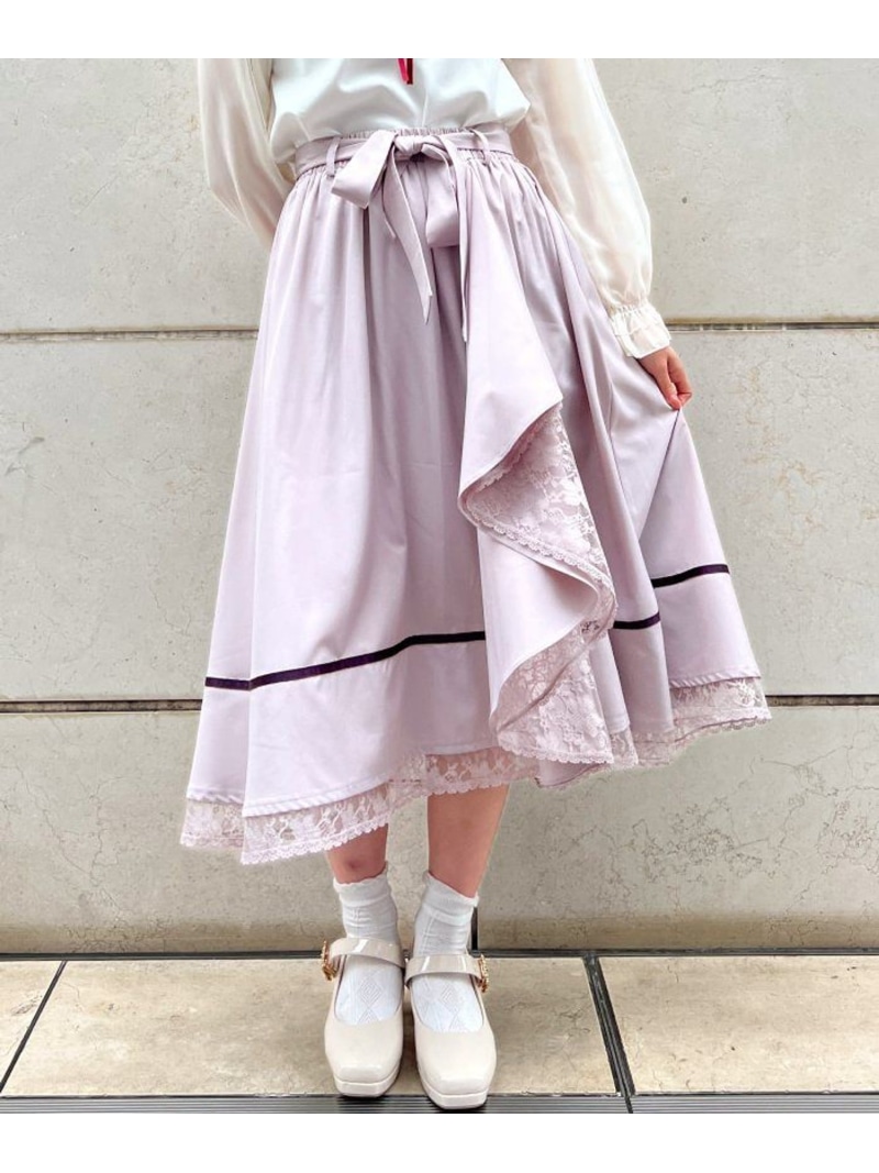 【楽天市場】【SALE／18%OFF】マルチWAYフリルスカート axes femme アクシーズファム スカート その他のスカート ブラウン ブラック ネイビー カーキグリーン パープル ...