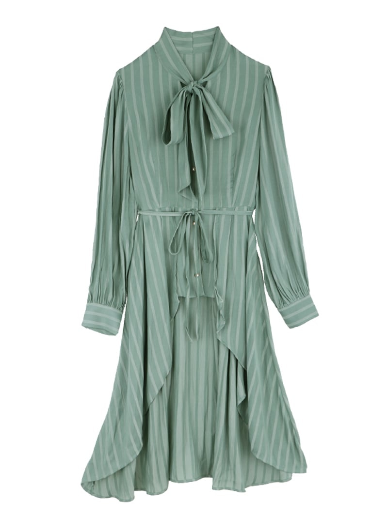 【楽天市場】【SALE／71%OFF】(W)ボウタイフィッシュテールBL axes femme アクシーズファム トップス シャツ・ブラウス グリーン ブラック ホワイト【RBA_E ...