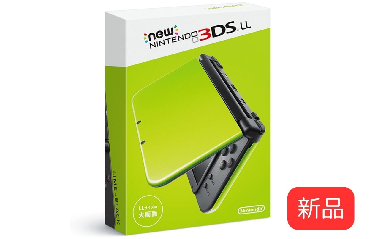 【楽天市場】【新品】【在庫限り】【安心保障】ニンテンドー 任天堂 Nintendo new3DSLL 3DSLL new 3DS LL ライム ブラック BLACK GREEN クロ 黒 緑 ...
