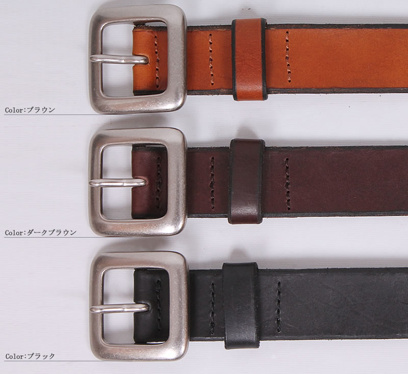 【楽天市場】【ゆうパケット不可】Garrison Leather Belt(ギャリソンレザーベルト)飯田工房/イイダコウボウ/牛革/IIDA ...
