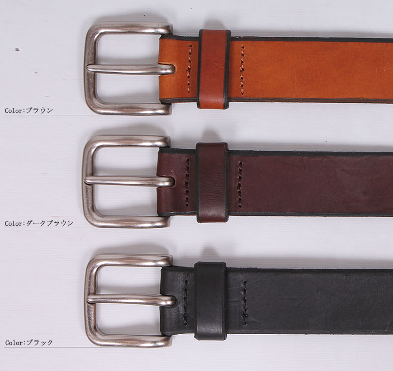 【楽天市場】【ゆうパケット不可】 Leather Belt (レザーベルト)飯田工房/イイダコウボウ/牛革/IIDA--IK4039アクス三信 ...