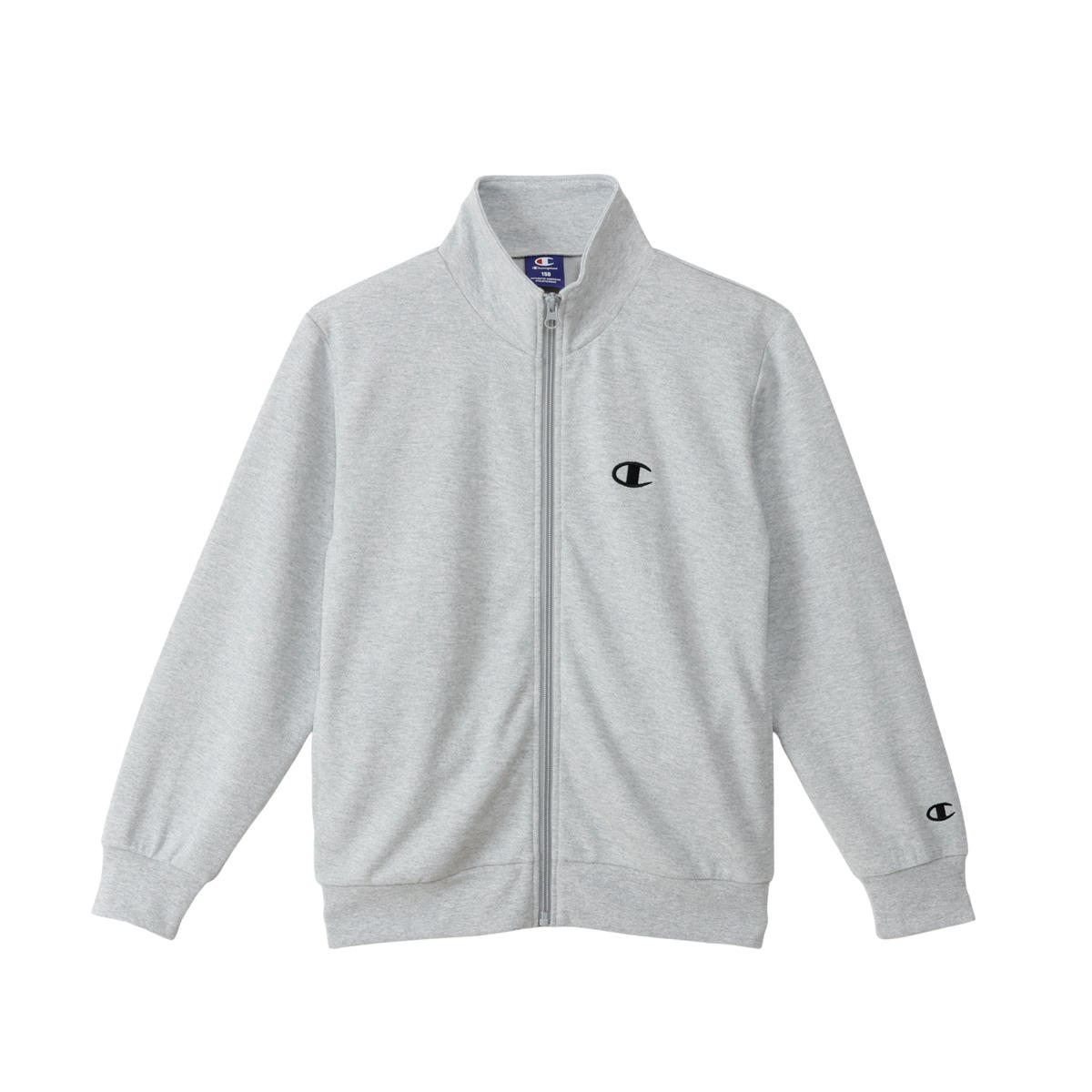 【楽天市場】Champion ZIP SWEATSHIRT オックスフォードグレー 150 CK-CS020 070 チャンピオン KIDS ...