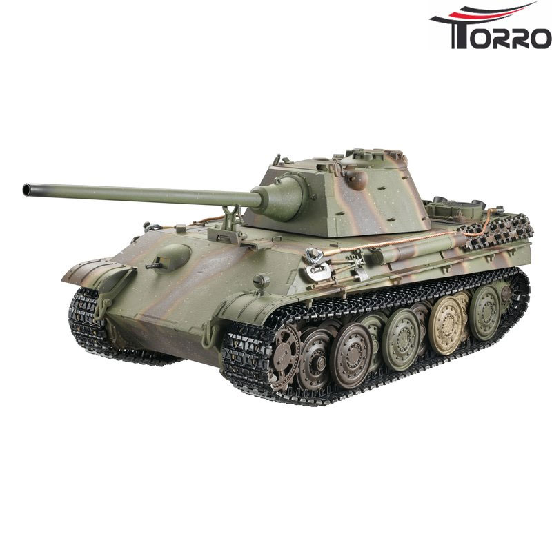【楽天市場】ラジコン戦車完成品トロTorro 1/16Panther F型 プロメタルエディション（金属シャーシー・赤外線バトルシステム ...