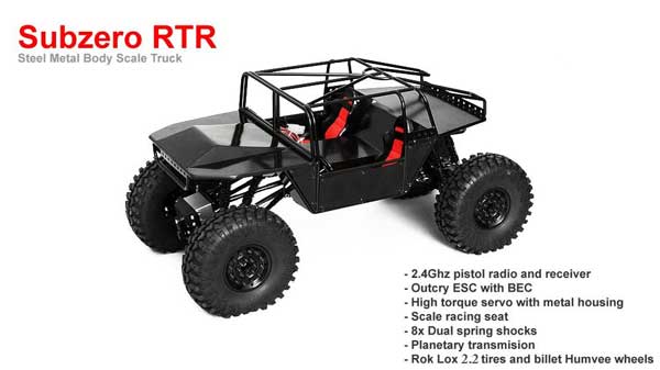 【楽天市場】RC4WD 1/10 サブゼロ・トラック RTR Z-RTR0005：AYARD