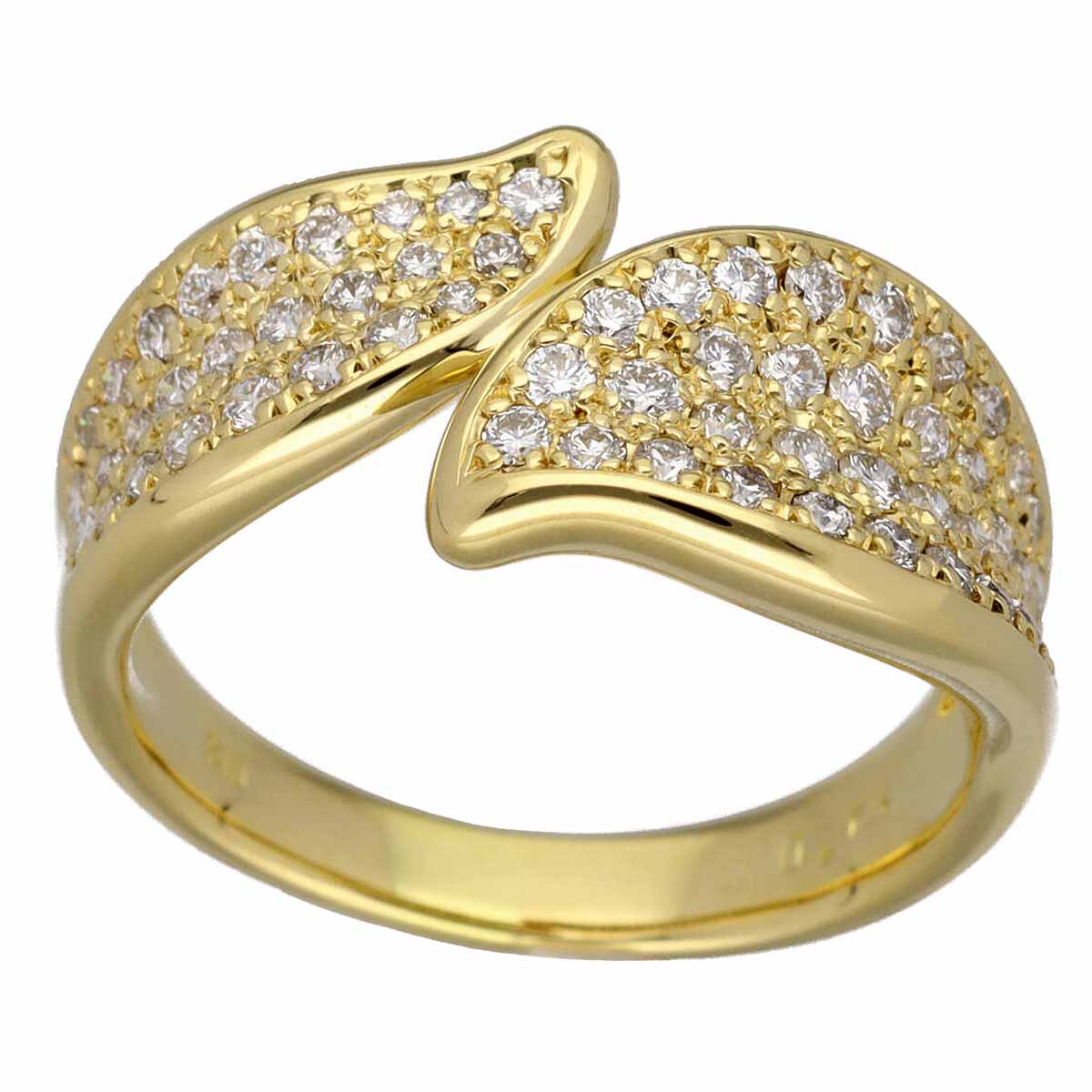 【楽天市場】ダイヤモンド(0.75ct) リング 750 K18 YG イエローゴールド 日本サイズ約15号 #55【送料無料】指輪【中古 ...