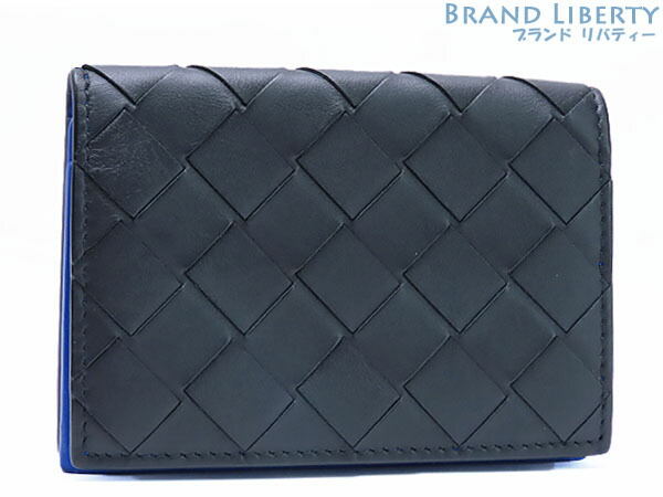 【楽天市場】【美品】ボッテガ ヴェネタ BOTTEGA VENETA イントレチャート ビジネス カードケース パスケース 名刺入れ ブラック ...