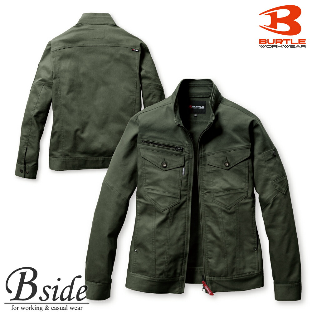 【楽天市場】バートル【BURTLE】ジャケット 5021 アクティブな着用に対応する高強度なコットン高混紡肉厚素材 程よいテーパーシルエット ジャンパー 男女ユニセックス 【2025秋冬新商品 ...