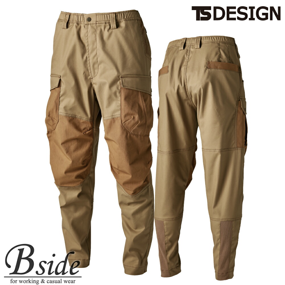 【楽天市場】藤和【TSDESIGN】TCNクロスニッカーズリブパンツ【KNICKER'S】 55354 より現場ライクな裾リブ仕様高強度リブカーゴパンツ 作業ズボン 【2025秋冬新商品】：B ...
