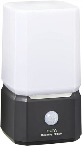 【楽天市場】エルパ ELPA もてなしライト スクエア形 電球色・白色 電池式 人感センサー ライト 室内 HLH−2204 その他照明器具：Bサプライズ 楽天市場店