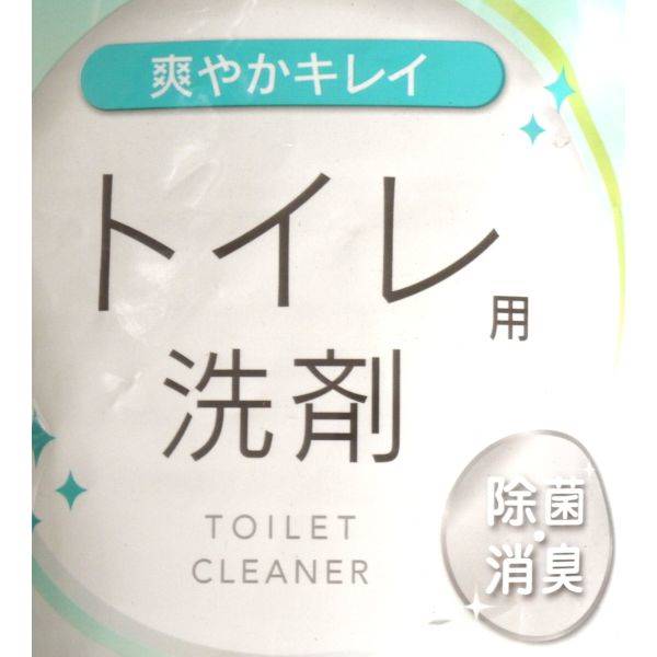 【楽天市場】トイレ用洗剤 詰替用 2回分 除菌・消臭 さわやかなミントの香り 600ml：100円雑貨＆日用品卸-BABABA