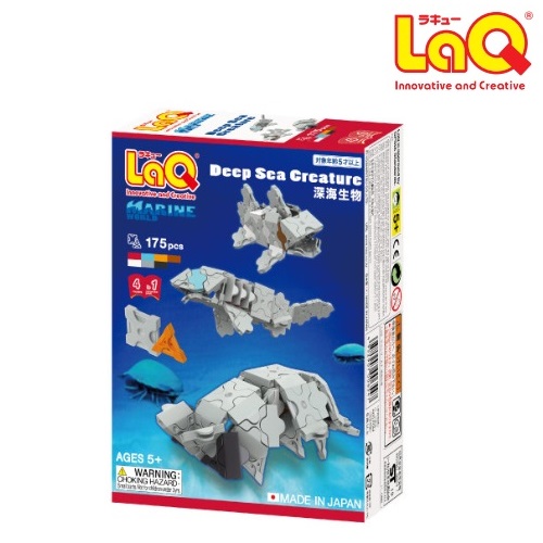 【楽天市場】ラキュー マリンワールド 深海生物 175ピース 作り方ガイド付き LaQ 【北海道・沖縄及び離島発送不可】：育児グッズと輸入玩具の店 ほっぺ