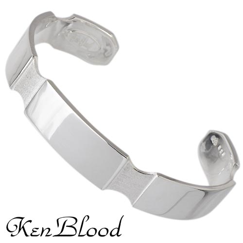 【楽天市場】【ポイント10倍！ 30日まで！ 】 ケンブラッド KEN BLOOD シルバー バングル アクセサリー シルバー925 ...