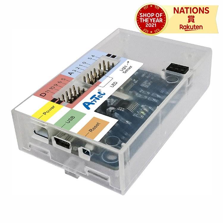 【楽天市場】Studuino mini(ｽﾀﾃﾞｨｰﾉﾐﾆ)ｹｰｽ入 アーテック Studuino mini スタディーノミニ ケース入 デバイスドライバーのインストール不要 光センサーと ...