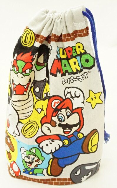 【楽天市場】スケーター コップ袋 スーパーマリオ23(KB62)：Cute baby