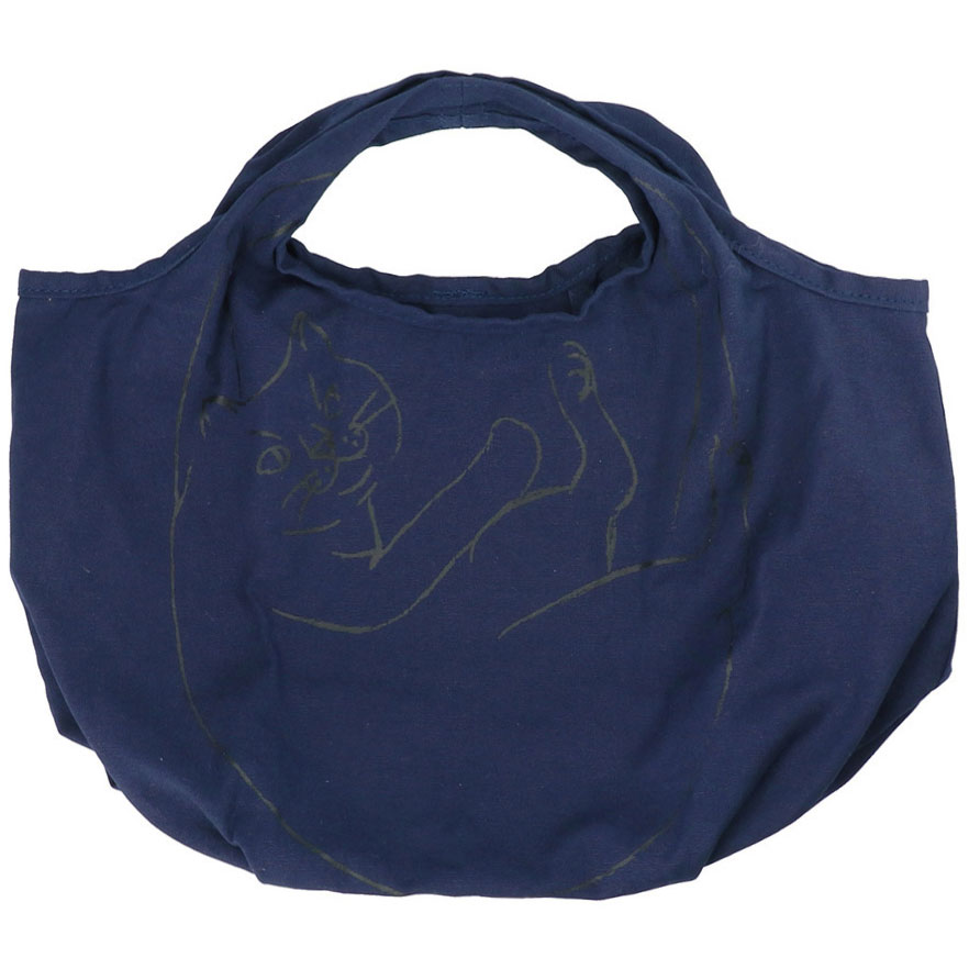 【楽天市場】エコバッグ ROOTOTE NA.ルーショッパーミニマルシェ-B おしゃれでかわいい猫のトートバッグ！ 猫 ねこ ネコ neko イラスト トートバッグ 折りたたみ 収納コンパクト ...
