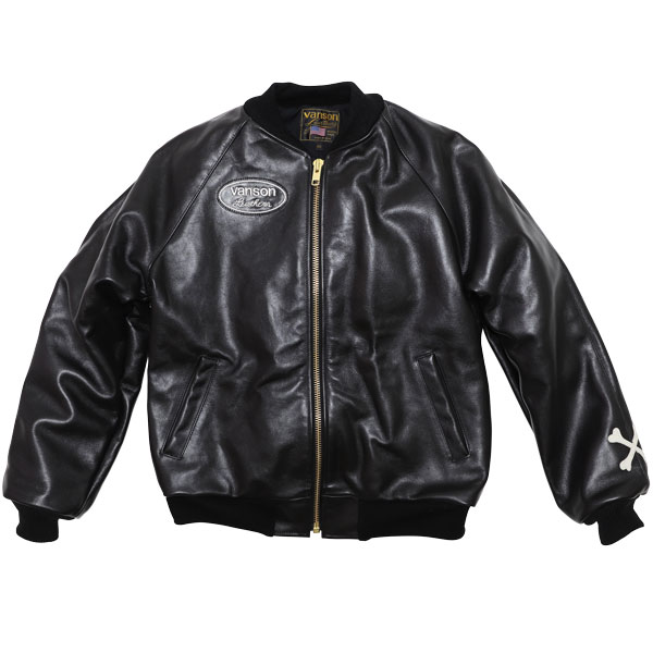【楽天市場】【VANSON x BACKDROP】(バンソン) 9TJV STAR / バックドロップ別注 9TJV スター レザージャケット (ブラック) 渋谷 バックドロップ 渋谷の老舗 ...