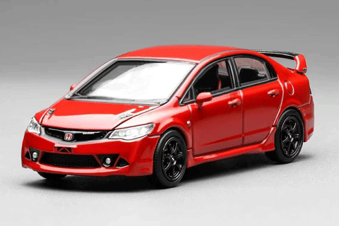 【楽天市場】MOTORHELIX 1/64 ホンダ Civic (FD2) 無限 RR レッド (M65410) 通販 プレゼント ギフト ...