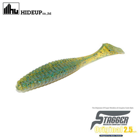【楽天市場】ハイドアップ スタッガーオリジナルド SWカラー 2.5inch HIDEUP STAGGER：Lure＆Boats Back Lash
