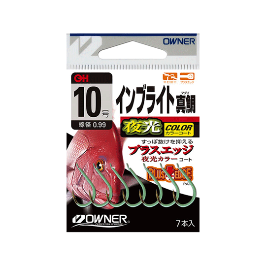 【楽天市場】オーナー インブライト真鯛 13 16516：Lure＆Boats Back Lash