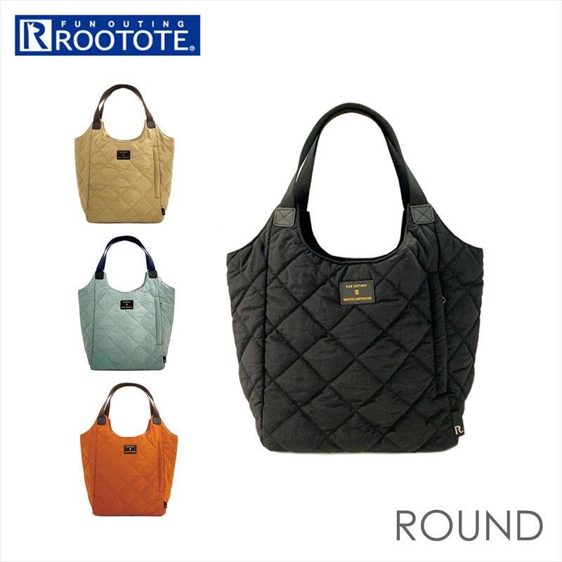 【楽天市場】ルートート トートバッグ ROOTOTE 1469 通販 ラウンド ROUND トートバック トート バッグ バック レディース 軽量 軽い 通勤 通学 自立 仕切り 仕分け ...