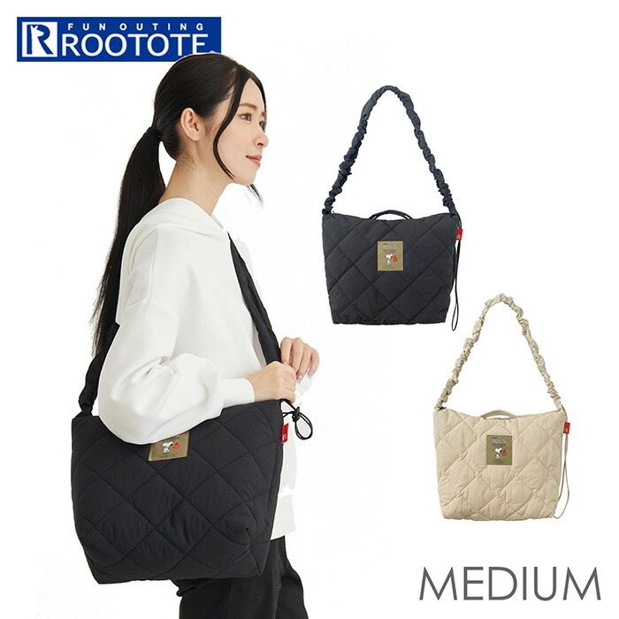 【楽天市場】ROOTOTE ルートート スヌーピー 8341 通販 ショルダー バッグ トートバッグ ショルダーバック トートバック トート レディース かわいい 斜めがけ 軽い 軽量 肩掛け ...