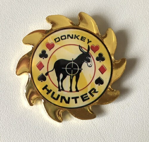 【楽天市場】[ ポーカー ] カードプロテクター新 「 DONKEY HUNTER 」 (ドンキーハンター) - ポーカープレイヤー用 カード ...