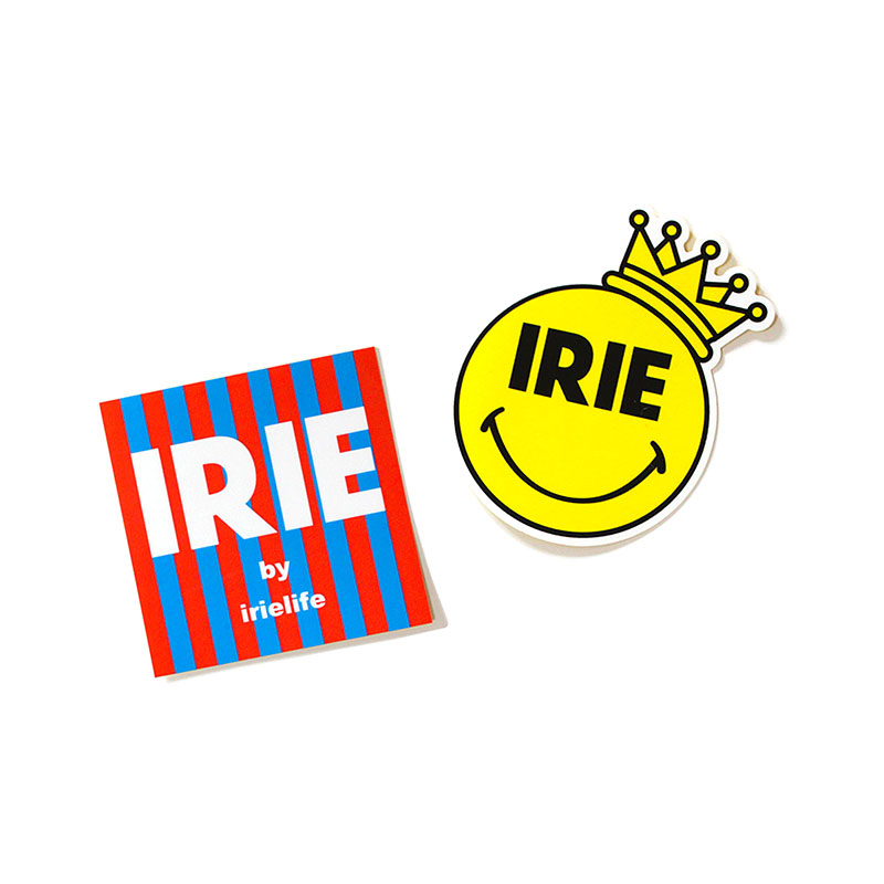 【楽天市場】アイリーバイアイリーライフ IRIE by Irielife ウォータープルーフ ステッカー IRIE WATERROOF ...