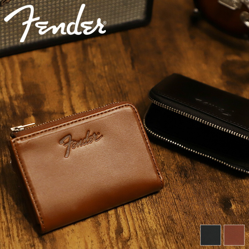 【楽天市場】フェンダー 小銭入れ 財布 コインケース メンズ 革 ブランド Fender 950-700 ミニ財布 マルチケース L字ファスナー カードケース ピック 普段使い タウン ...