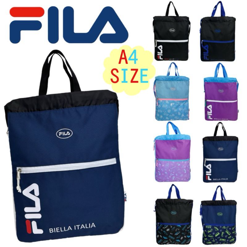 【楽天市場】フィラ ナップサック FILA fila a4 幼稚園 小学生 キッズ ジュニア かわいい 軽量 学校 子供 女の子 男の子 低学年 おしゃれ 子供用 体操服入れ スポーツ 通学 ...