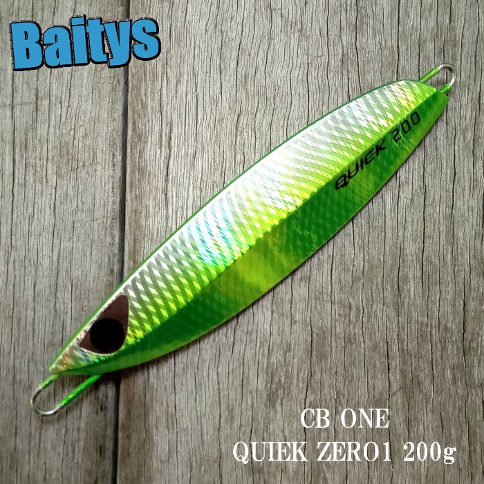 【楽天市場】クイックゼロ1 200g QUICK ZERO1 CB-1 シービーワン T-DNA ホロ ジグ ジギング 青物 サワラ 伊勢湾 伊良湖：ベイティーズ Anglers Garage