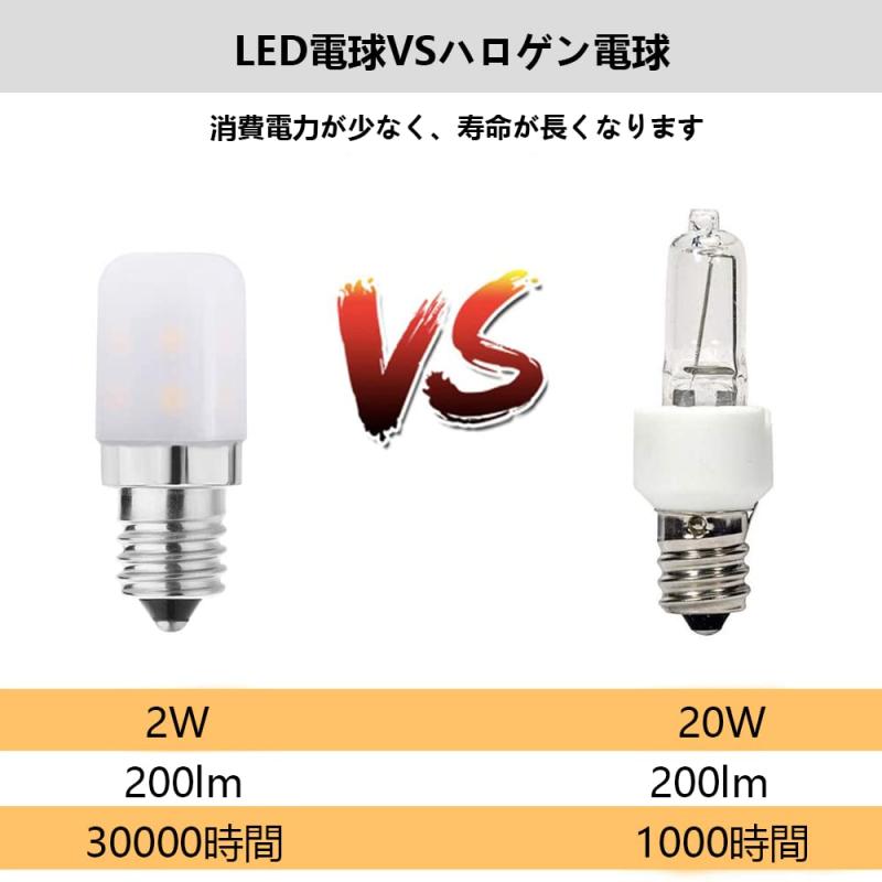 【楽天市場】E12 電球LED, E12 口金 2W, 豆電球 ナツメ球 高輝度 200lm 15W ハロゲンランプ 相当調光不可 AC100V-130V全光束 3個入り：バランスケア 楽天市場店