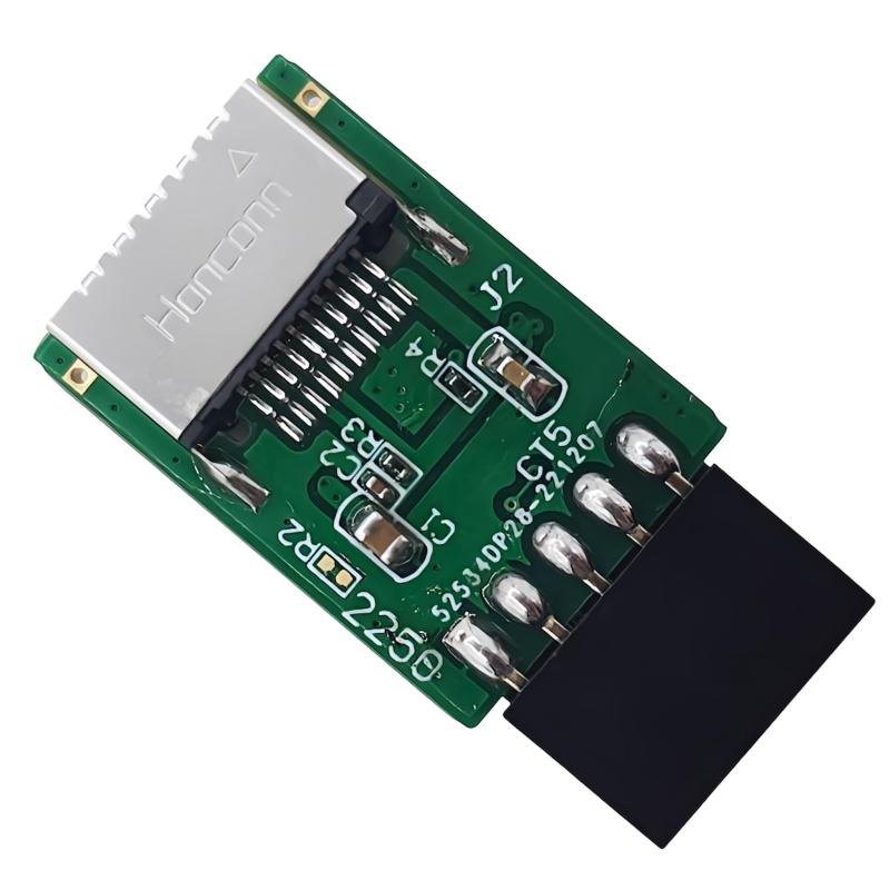 【楽天市場】【スモールラボ】USB2.0 9pin Type-E 変換アダプター マザーボード PCケースType-C用アダプター：バランス ...