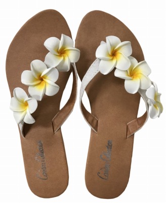 【楽天市場】CANDRA COLLECTION フランジパニビーチサンダル【バリ島直輸入】【レディース】【おしゃれ】【リゾートファッション ...