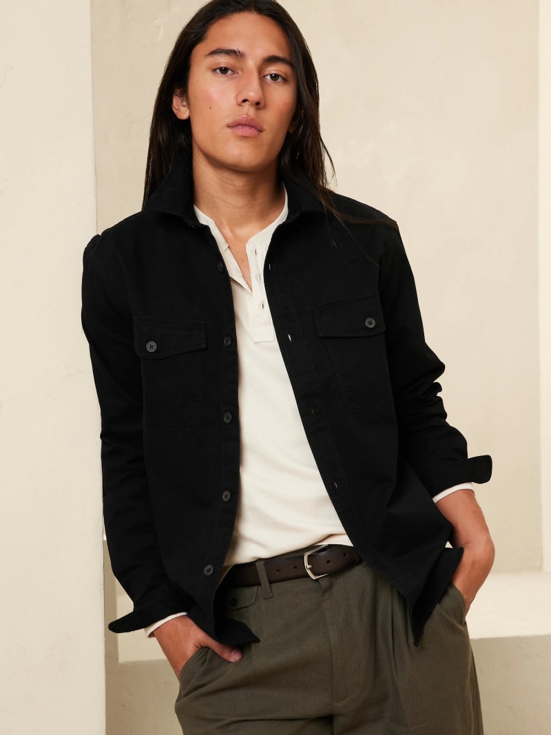 【楽天市場】【SALE／82%OFF】BANANA REPUBLIC FACTORY STORE ユーティリティシャツ BANANA ...
