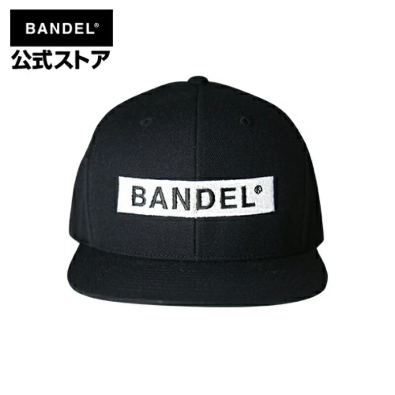 【楽天市場】バンデル Cap Box キャップ 帽子 ブラック（Black 黒）ベースボールキャップ ボックスロゴBAN-CP003 BANDEL バンデル メンズ レディース スポーツ ...