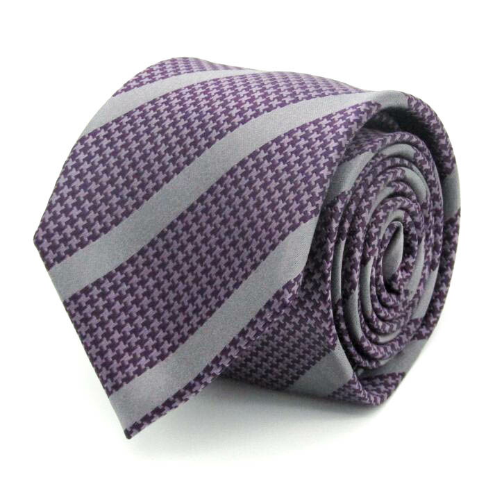 【楽天市場】ジョンピアース ブランド ネクタイ シルク ストライプ柄 手裏剣柄 小紋柄 メンズ パープル JOHN PEARSE 【中古】：barce