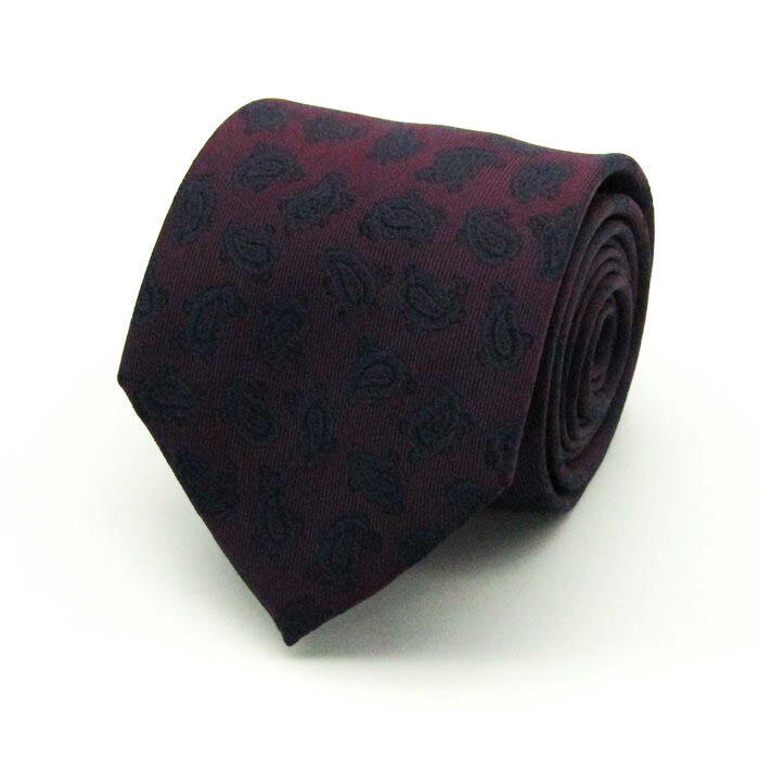 【楽天市場】JOHN PEARSE ジョンピアース ブランド ネクタイ ペイズリー 総柄 シルク メンズ ワインレッド 【中古】：barce
