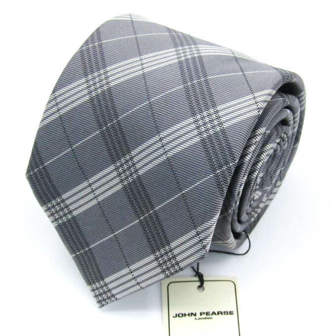 【楽天市場】【4/20 11:00から 50%OFFクーポン】JOHN PEARSE ジョンピアース ブランド ネクタイ チェック柄 格子柄 ...