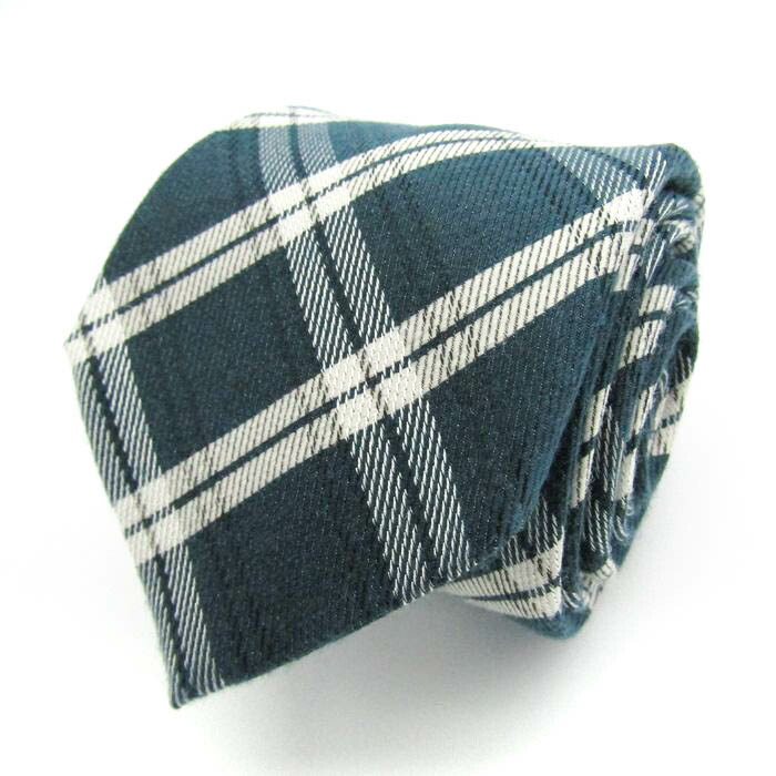 【楽天市場】ジョンピアース ブランド ネクタイ チェック柄 格子柄 シルク ウール PO メンズ グリーン JOHN PEARSE 【中古 ...