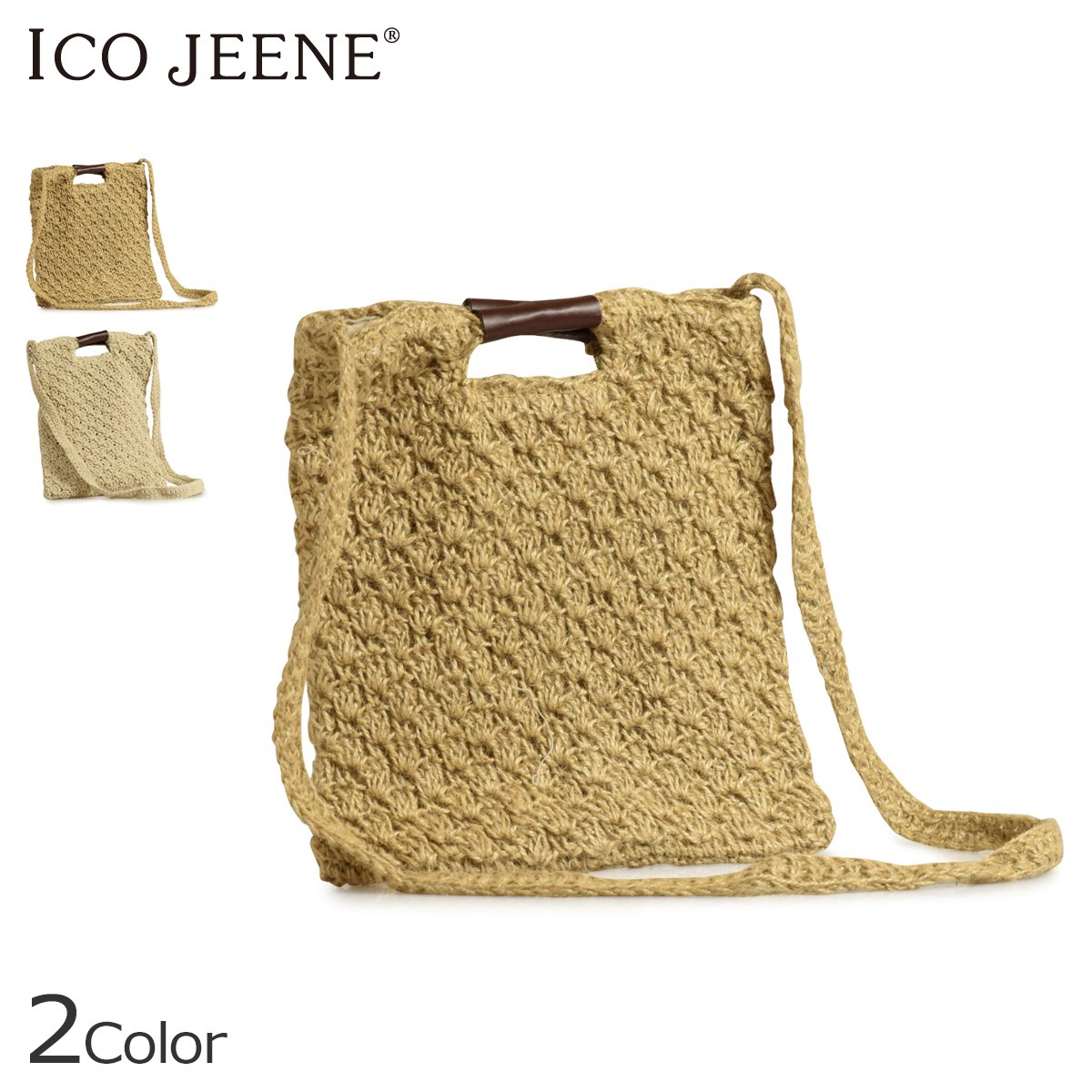 【楽天市場】イコジーニ ミニバッグ レディース 夏 本革 ショルダーバッグ ハンドバッグ 2way 小さめ サマーバッグ ICO JEENE ...