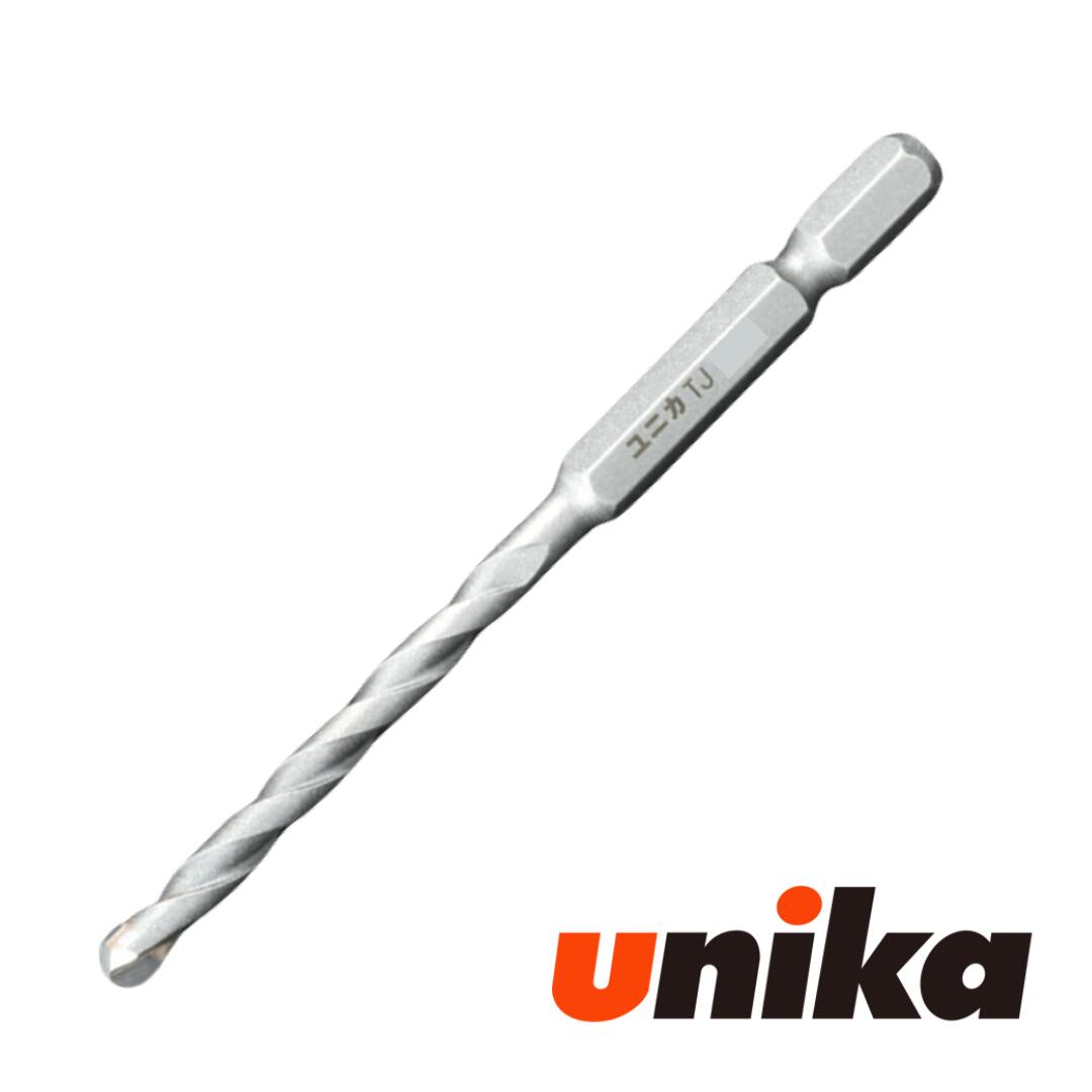 【楽天市場】ユニカ 充電磁器タイル用ドリルビット 3．8mm TJ3．8×95：馬力屋