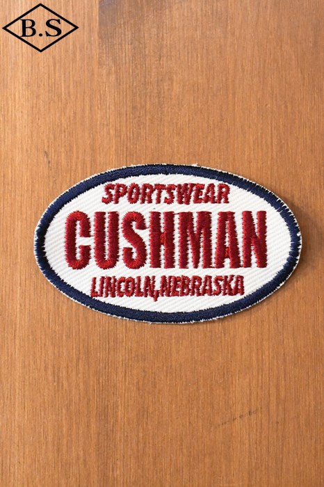 【楽天市場】【期間限定ポイント5倍】クッシュマン CUSHMAN ワッペン 29313 EMBROIDERY PATCH 6 CUSHMAN ...