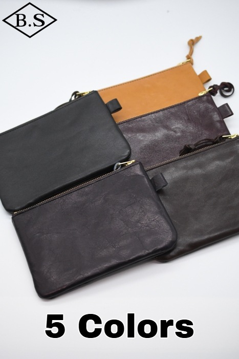 【楽天市場】ワイツーレザー Y’2 LEATHER ポーチ BG-11 HORSE HIDE LEATHER POACH SMALL ...