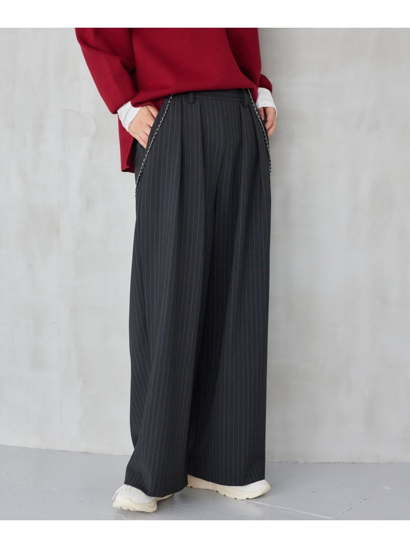 【楽天市場】【SALE／40%OFF】【『BABALOG』チャンネルご紹介アイテム】マニッシュワイドパンツ＜セットアップ対応 ＞ BARNYARDSTORM バンヤードストーム パンツ その他 ...