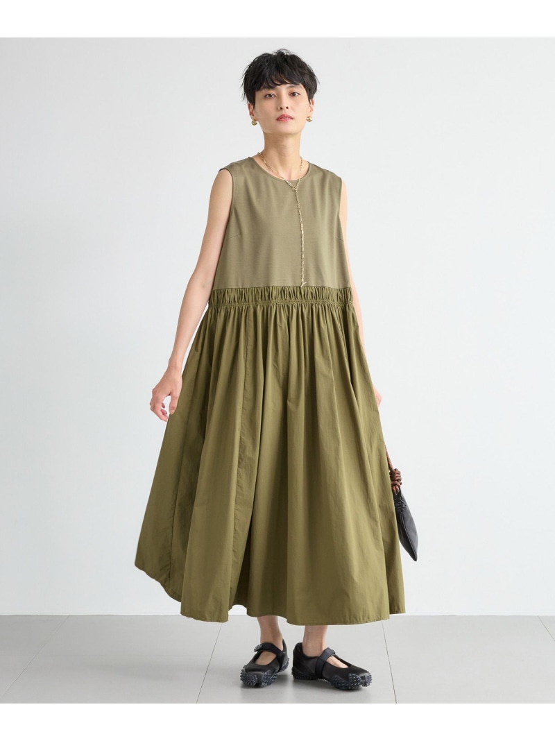 【楽天市場】【SALE／20%OFF】ドッキングフレアーマキシワンピ＜ハンドウォッシャブル＞ BARNYARDSTORM バンヤードストーム ワンピース・ドレス ワンピース ブラック カーキ ...