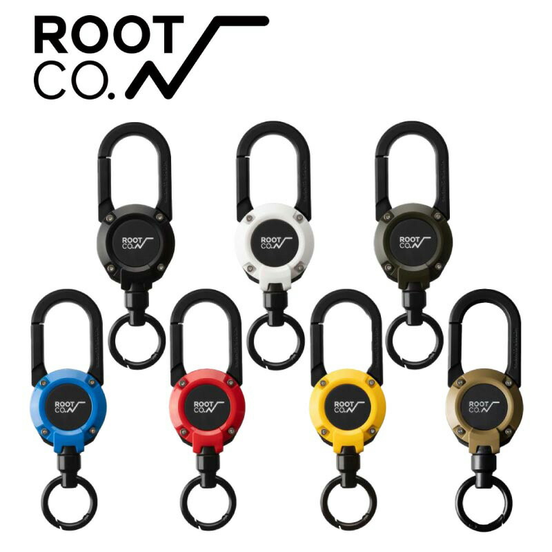 【楽天市場】ROOT CO. ルートコー GRAVITY MAG REEL 360 グラビティーマグリール 360 ブラック ホワイト カーキ ブルー レッド イエロー コヨーテ カラビナ ...